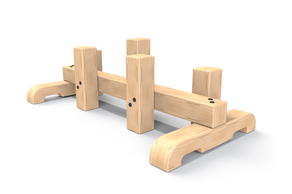 Timber Freestanding Stepping Logs | Trim Trail