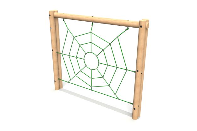 Timber Vertical Spiders Web Net | Trim Trail